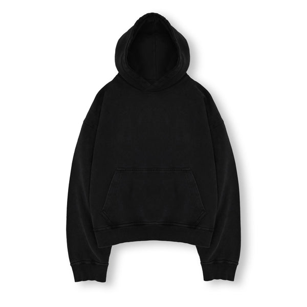 Cropped Hoodie Black Destructive 721498 Grande V 1724397516